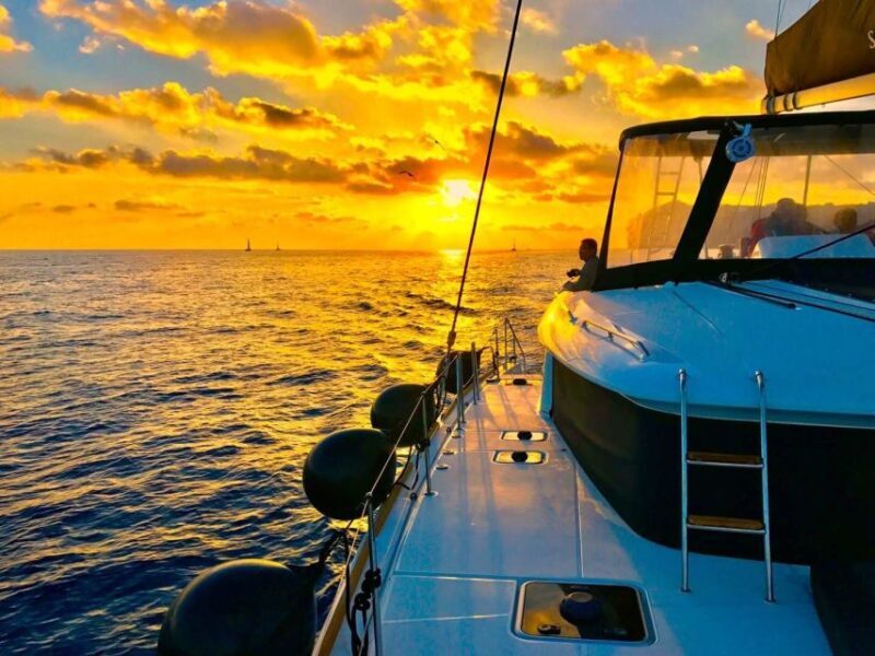 Santorini: Catamaran Cruise with Lunch, Drinks, & Oia Visit - Key Points