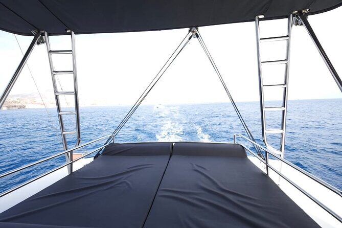 Santorini Catamaran Cruise with Meal and Drinks - Frequently Asked Questions