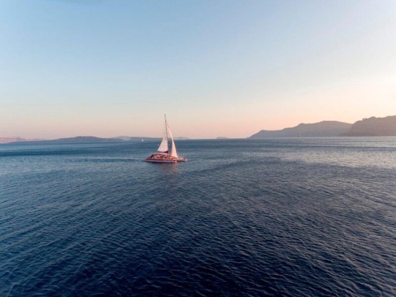 Santorini: Cruise Catamaran with BBQ & Drinks Day or Sunset - Why This Santorini Catamaran Tour Is Worth Considering