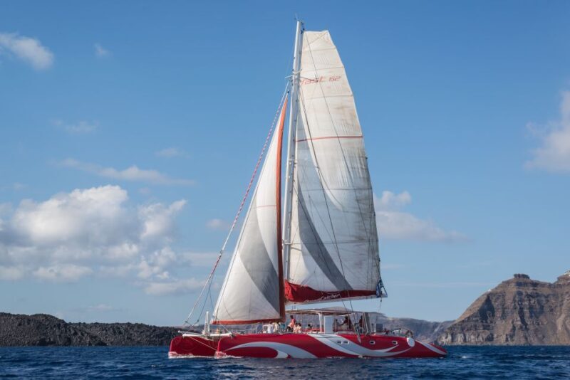 Santorini: Dream Catcher 5-hour Sailing Trip in the Caldera - The Value for Money