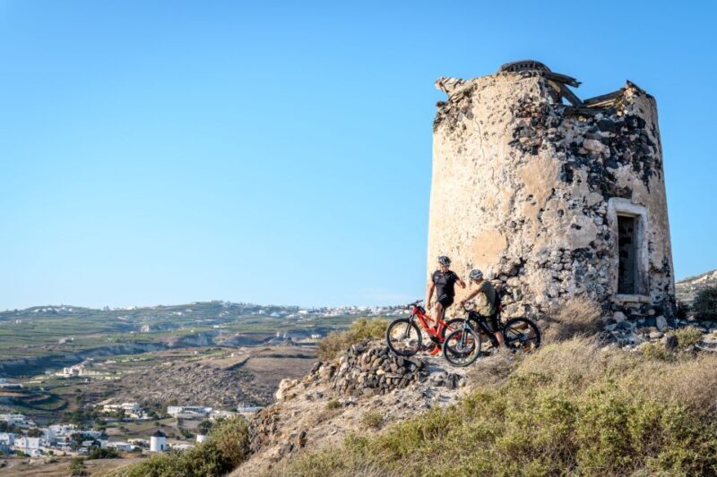 Santorini e-bike guided tours - Key Points 