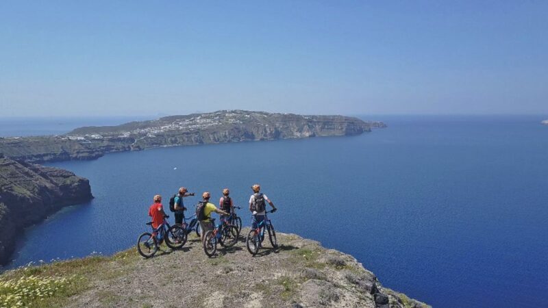 Santorini: Electric Mountain Bike Adventure - The Itinerary in Detail
