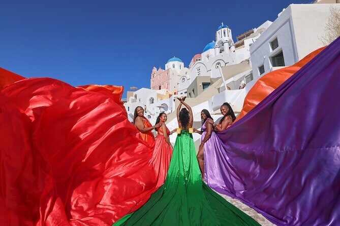 Santorini Flying Dress Photography - Potential Drawbacks and Considerations