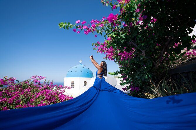 Santorini Flying Dress Photoshoot - FAQ