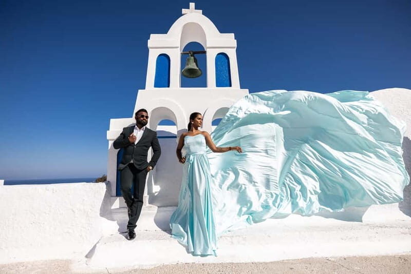 Santorini: Flying Dress Photoshoot **Dress Included** - What Is the Flying Dress Photoshoot?