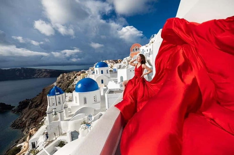 Santorini: Flying Dress Photoshoot **Dress Included** - Why Travelers Keep Raving