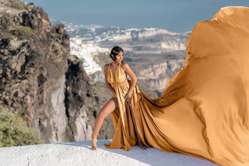 Santorini: Flying Dress Photoshoot - FAQ