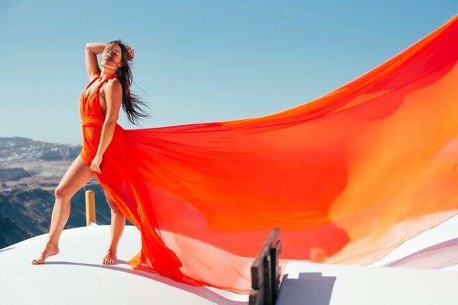 Santorini Flying Dresses Photo Shoot - In Summary