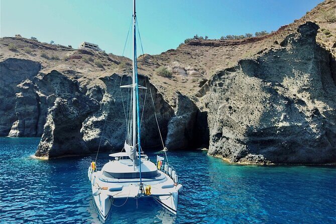 Santorini: Full-Day Catamaran Cruise, with Food|Drinks - FAQ