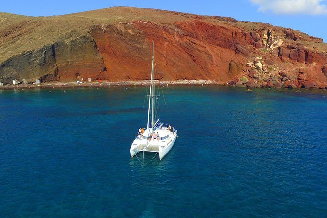 Santorini Full Day Catamaran Private Cruise incl. Meal, Drinks & Free Transport - What Makes This Tour Stand Out?