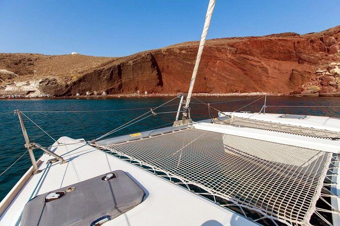 Santorini Half Day Catamaran Private Cruise incl. Meal, Drinks & Free Transport - Booking, Timing, and Practical Tips