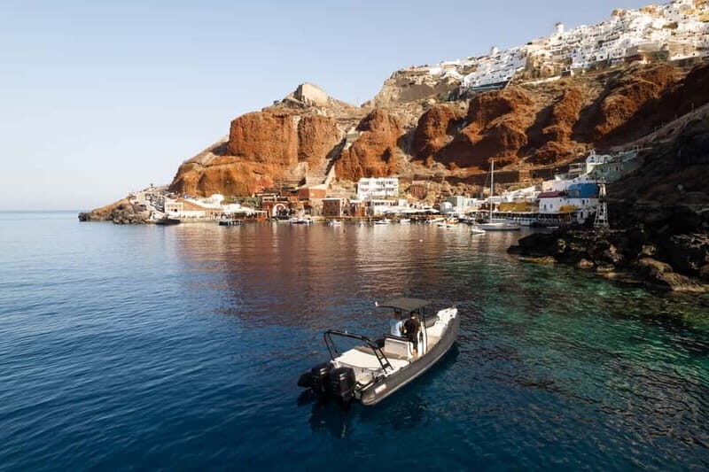 Santorini: half day exclusive speedboat cruise - FAQs