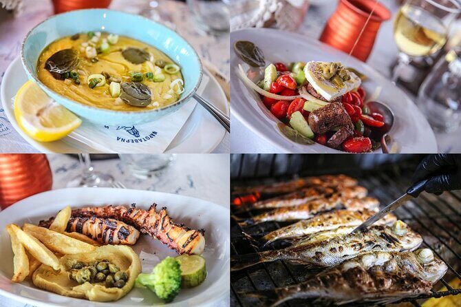 Santorini Highlights Small-Group Tour with Authentic Greek Lunch - Key Points