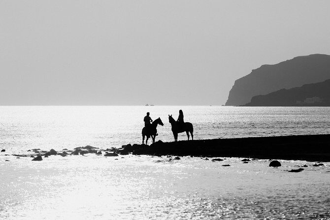 Santorini: Horse Riding to the Black Sandy Beach (Eros beach) - An In-Depth Look at the Horseback Riding Experience in Santorini