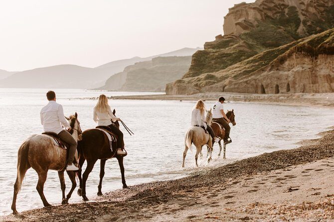 Santorini: Horse Riding to the Black Sandy Beach (Eros beach) - Who Should Book This Experience?