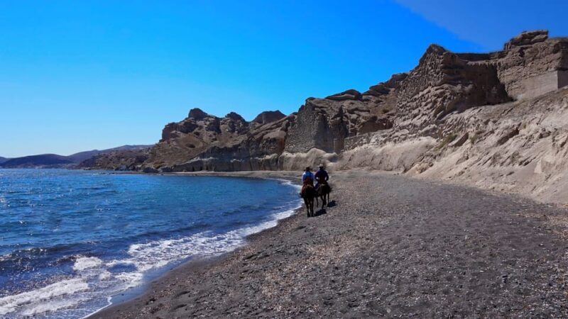 Santorini: Horseback Riding Tour on the Beach - The Itinerary in Detail