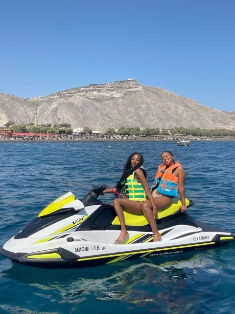 Santorini: Jet Ski Rental Perissa, Perivolos and St. George - What to Expect from Your Jet Ski Experience in Santorini