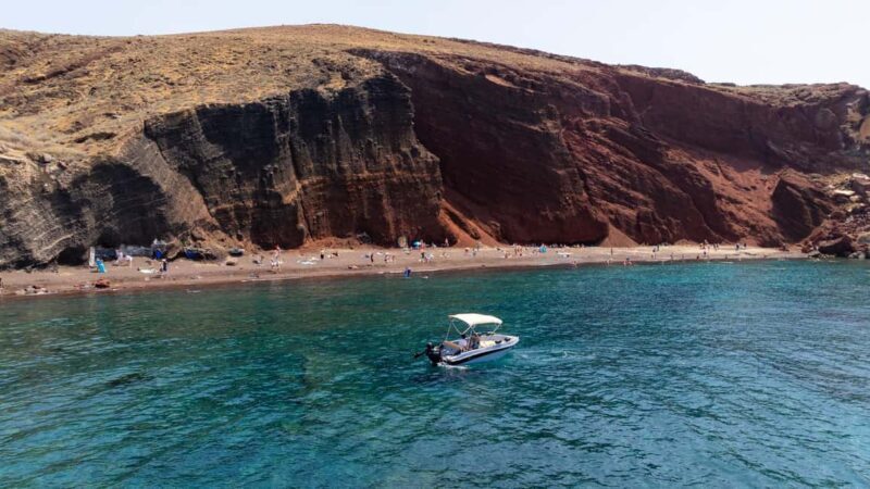 Santorini: License-Free Motor Boat Full or Half-Day Rental - Detailed Breakdown of the Itinerary  