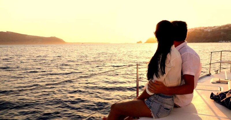 Santorini: Luxury Caldera Cruise with Full Greek Meal - Watching the Sunset (Optional)