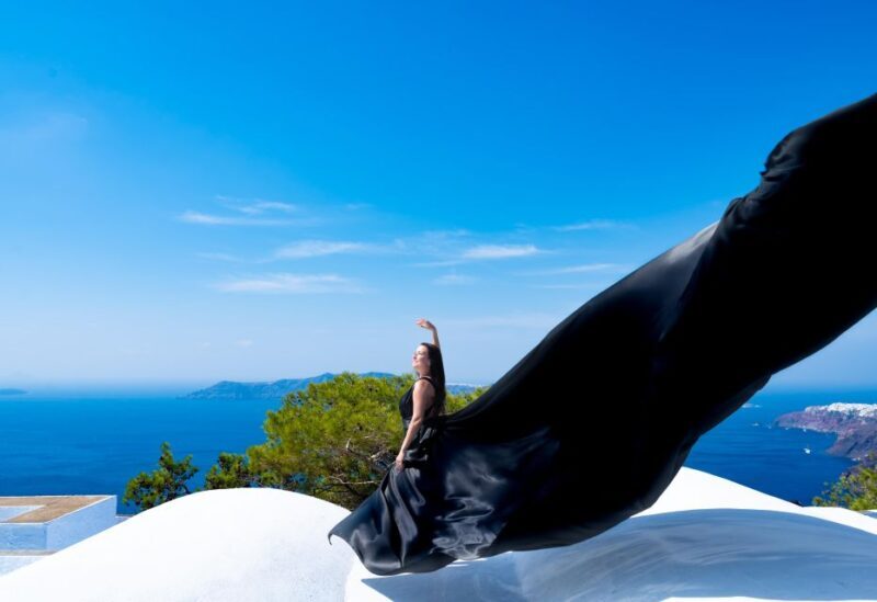 Santorini: Private Flying Dress Photoshoot with Pickup - Practical Tips for Booking