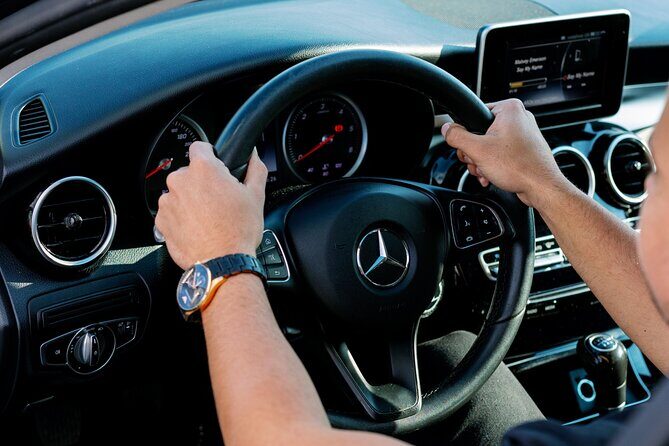 Santorini Private Transfer Service From or To Airport - The Sum Up