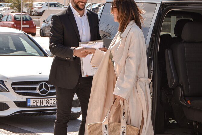 Santorini, Private Transfer with Luxury Airconditioned Vehicle - Value for Money