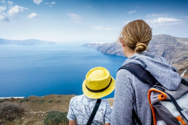 Santorini: Private Vistas Morning Hike inc. tastings - Key Points