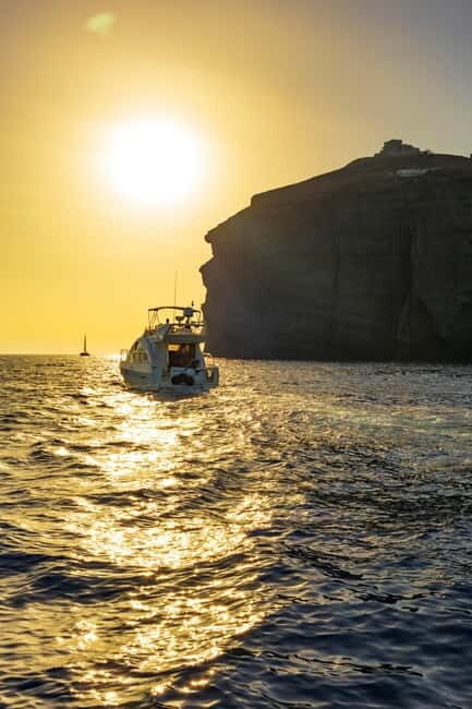 Santorini: Private Yacht Experience of Timeless Elegance - The Sum Up  