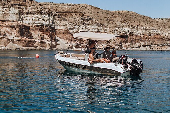 Santorini Rent a Boat Without License - FAQ