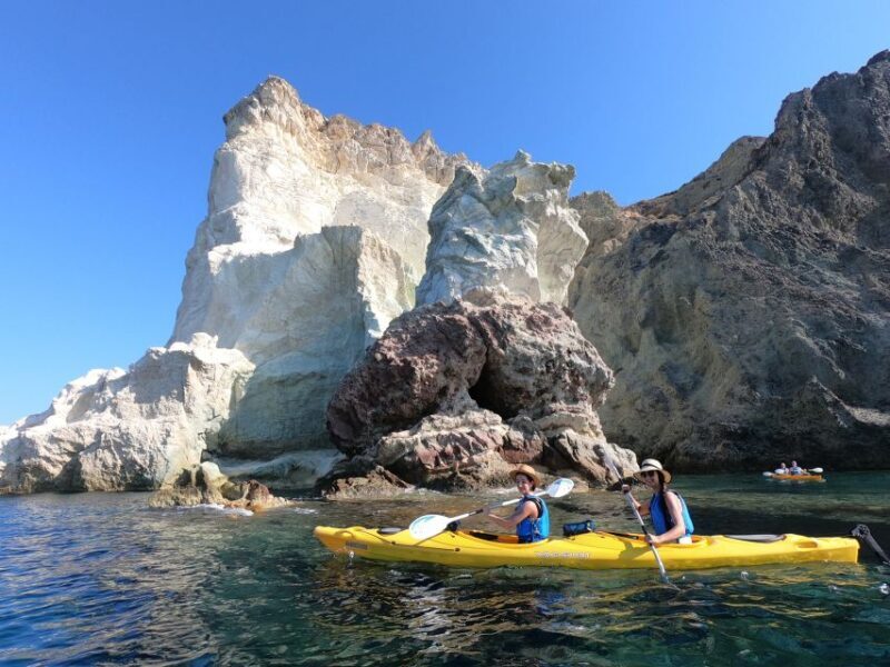 Santorini: Sea Caves Kayak Trip with Snorkeling and Picnic - Practical Tips for Making the Most of Your Kayak Adventure