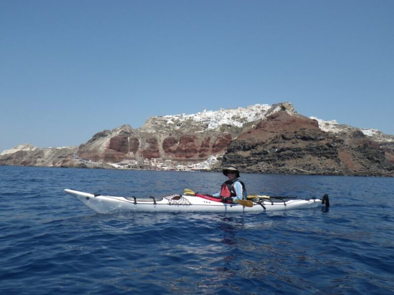 Santorini: South Sea Kayaking Tour with Sea Caves and Picnic - An Authentic Santorini Ocean Adventure