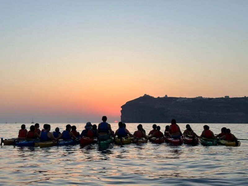 Santorini: South Sea Kayaking Tour with Sea Caves and Picnic - The Itinerary Breakdown: What You Can Expect