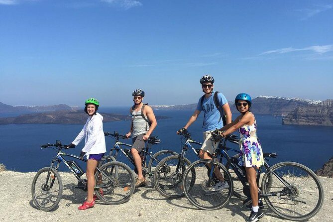 Santorini Tour on Electric Bikes & Scooters - Key Points