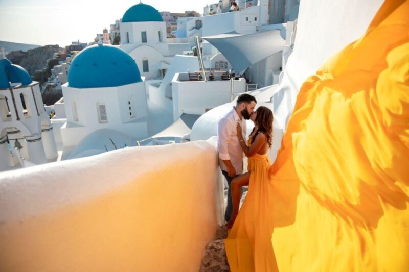 Santorini: Unique Flying Dress Photoshoot Experience - Practical Tips for Your Photoshoot
