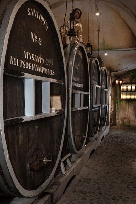 Santorini Visit Cave Wine museum and Wine tasting - Exploring the Santorini Cave Wine Museum and Tasting Tour
