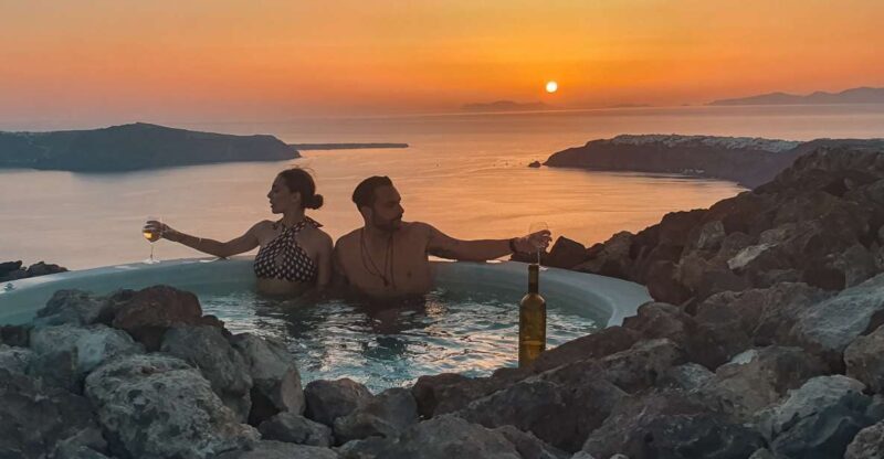Santorini: Volcanic Hot-Tub Experience with Caldera Views - FAQ