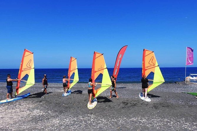Santorini Windsurfing lessons - Practical Details and Tips