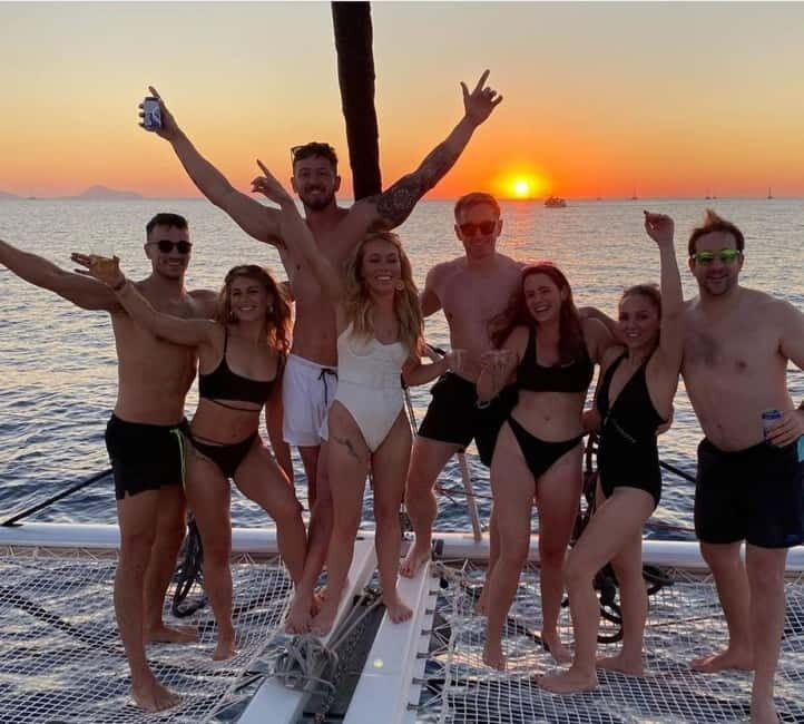 Santorini:All-inclusive Catamaran Cruise with Thirassia Stop - Discovering Santorini from the Sea: All-Inclusive Catamaran Cruise with Thirassia Stop