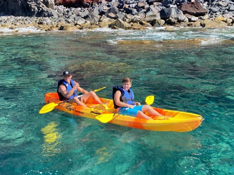 Santorini:explore the black beach by Kayak - Why Paddle Along Santorinis Black Sand Coast?