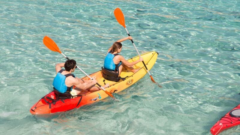 Santorini:explore the black beach by Kayak - What to Expect During the Paddle