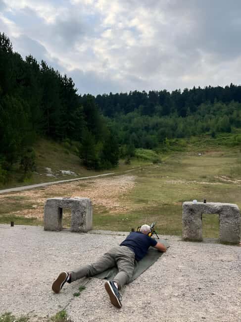 Sarajevo: Shooting Range Experience with Transportation - Safety and Equipment