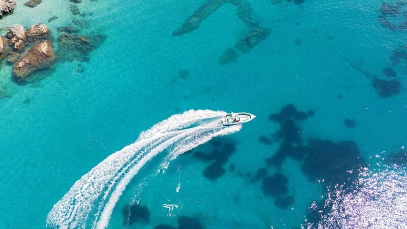 Saranda: Boat Tour to 7 Destinations with Beach Umbrella - Key Points