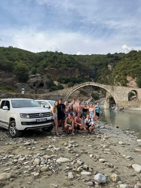 Sarande: Permet 4x4 Tour, Rafting and Thermal baths - Key Points