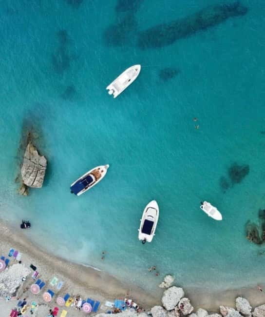 Sarandë:Krorez Boat Tour with Free Umbrella&Snorkelling mask - The Sum Up