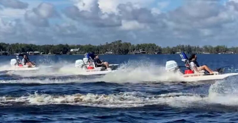 Sarasota: Island Adventures & Catamaran Speedboat Tour - Key Points