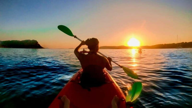 Sardinia: Sunset Kayak Tour + Snorkeling and Local Aperitif - FAQ