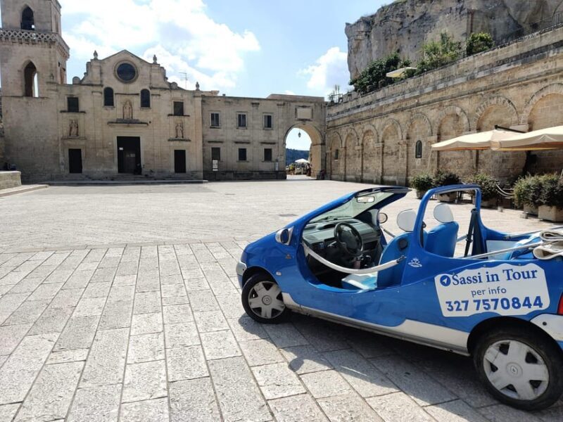 Sassi in Tour with Twingo cabriolet - Exploring the Sassi di Matera with a Twingo Cabriolet Tour: An Authentic and Fun Experience