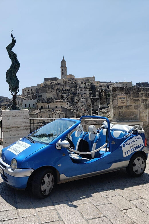 Sassi in Tour with Twingo cabriolet - The Tour Itinerary: What to Expect