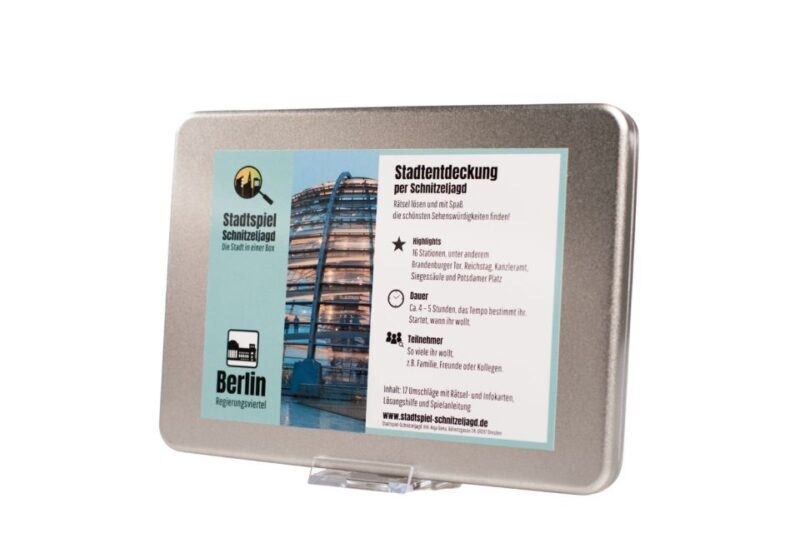 Scavenger Hunt through Berlin's Government District - Who Will Love This Tour?