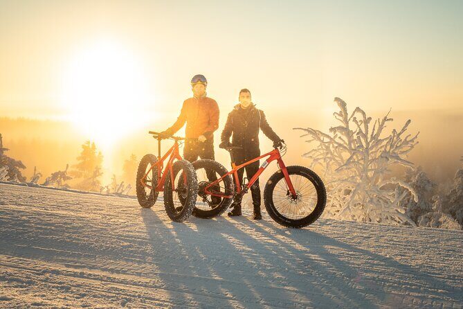 Scenic electric fat bike group ride in Rovaniemi - Key Points